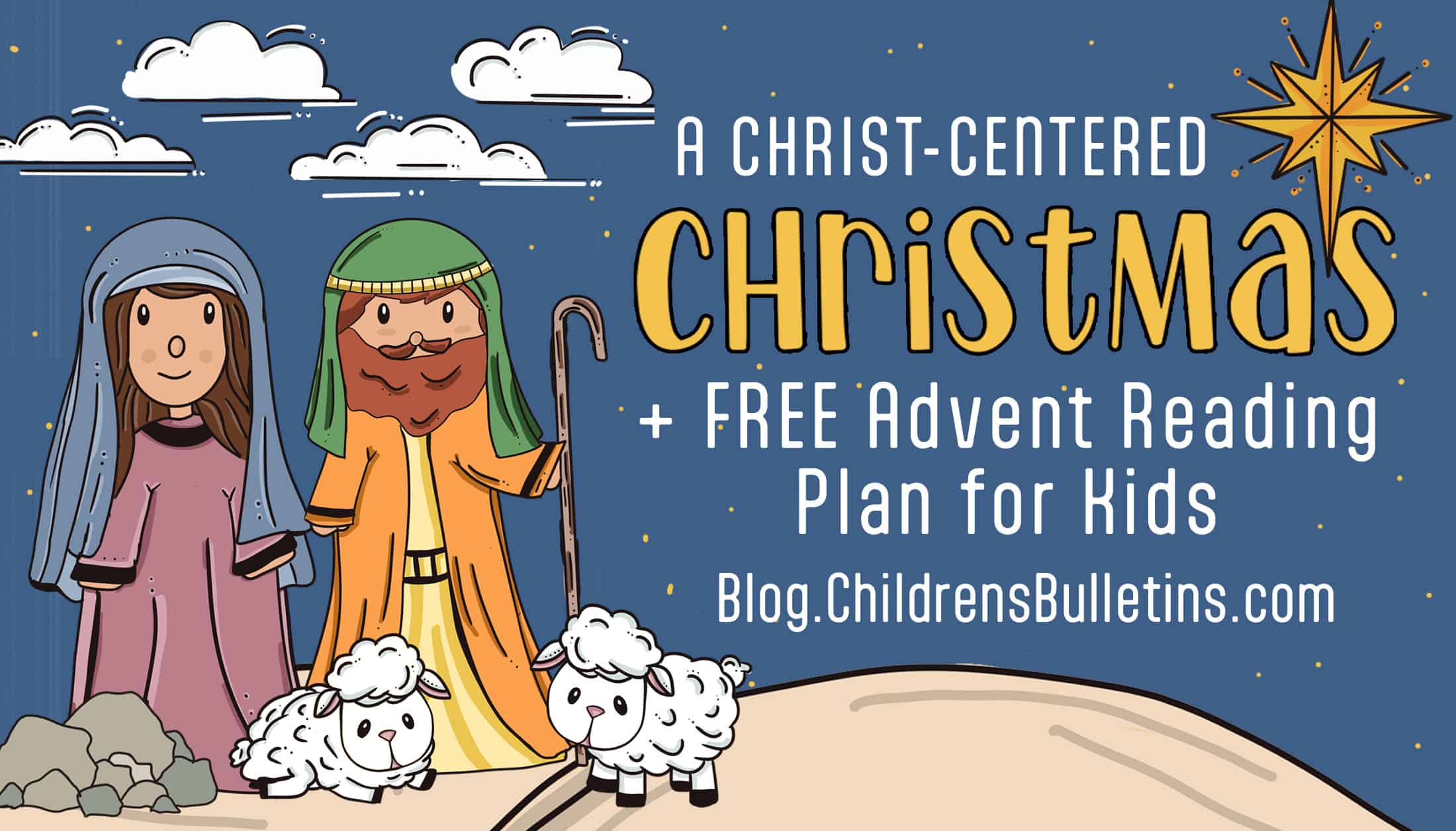 Advent Reading Plan for Kids | Children's Worship Bulletins Blog
