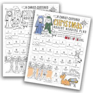 Advent Reading Plan for Kids | Children's Worship Bulletins Blog